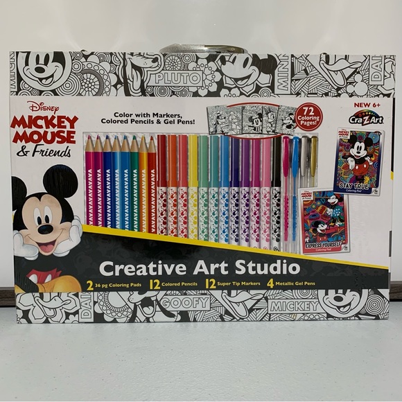 Disney | Office | Disney Mickey Mouse Friends Creative Art Studionwt ...